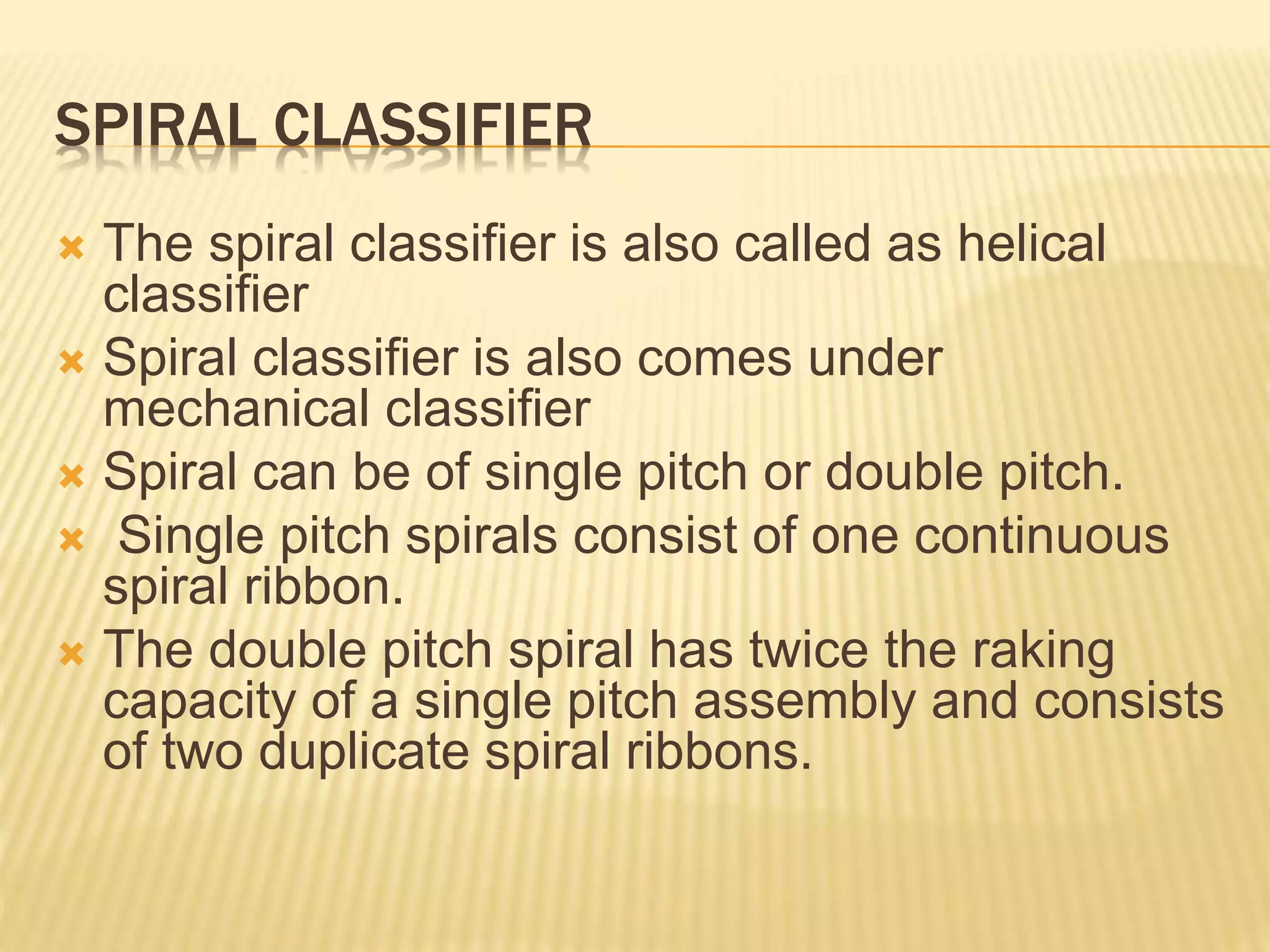Types of classifiers | PPTX