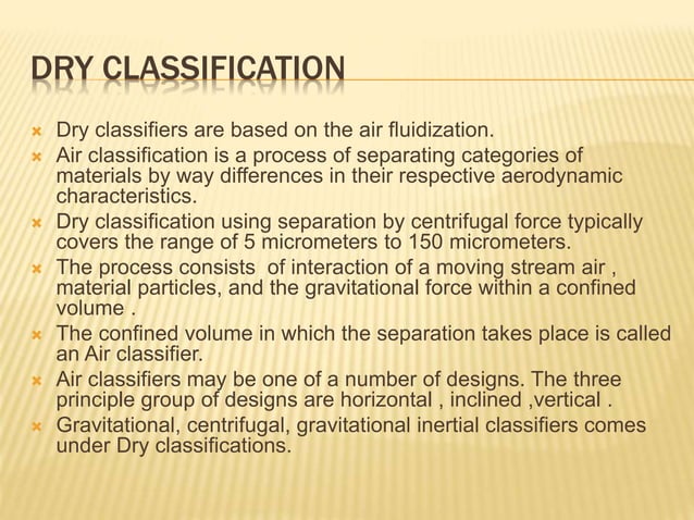 Types of classifiers | PPTX