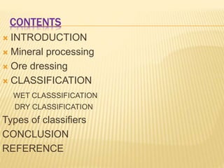 Types of classifiers | PPTX