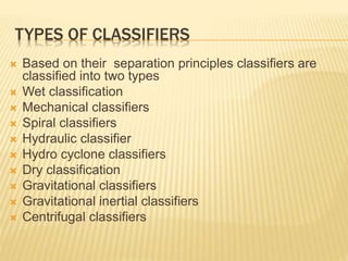 Types of classifiers | PPTX