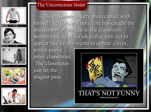 Types Of Classmates | PPT