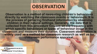 Types of classroom research | PPT