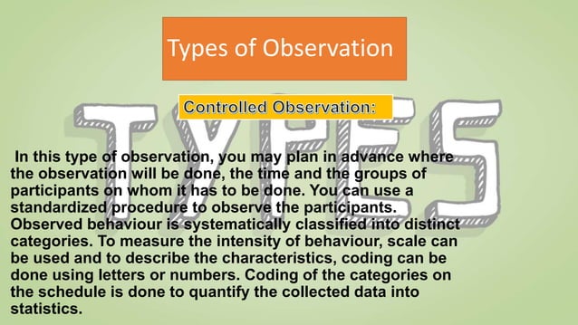 Types of classroom research | PPT