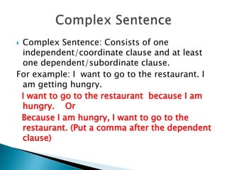Types of clauses | PPTX