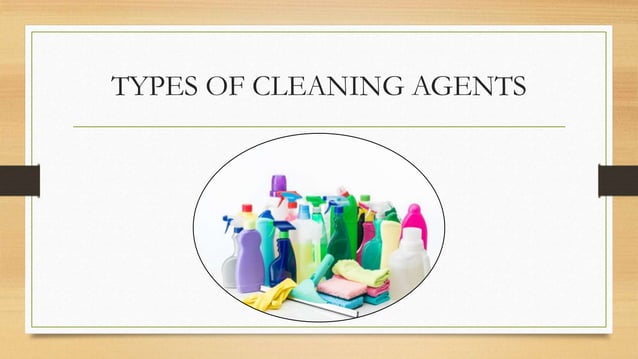 TYPES OF CLEANING AGENTS.pptx | Skin Care | Beauty