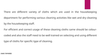 Types of Cleaning Cloths SEM I housekeeping.pptx