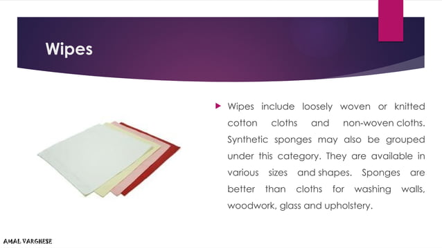 Types of Cleaning Cloths SEM I housekeeping.pptx