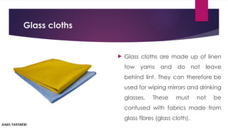 Types of Cleaning Cloths SEM I housekeeping.pptx