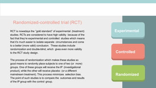 Types of clinical study designs | PPTX
