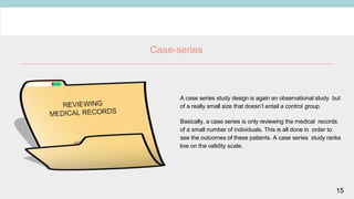 Types of clinical study designs | PPTX