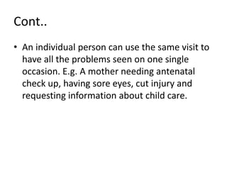Type of clinics in community | PPTX