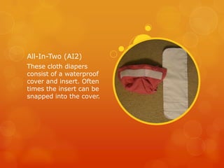 Types of Cloth Diapers | PPTX