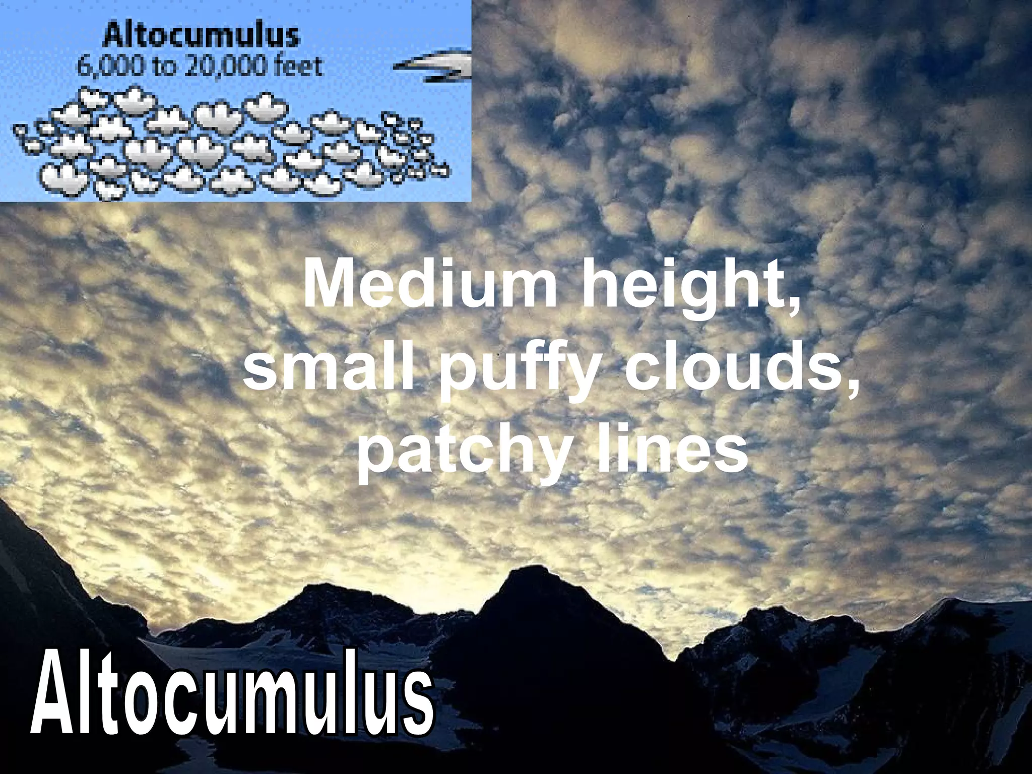 Types of Cloud | PPT