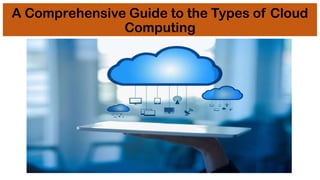 A Comprehensive Guide to the Types of Cloud Computing | PPT