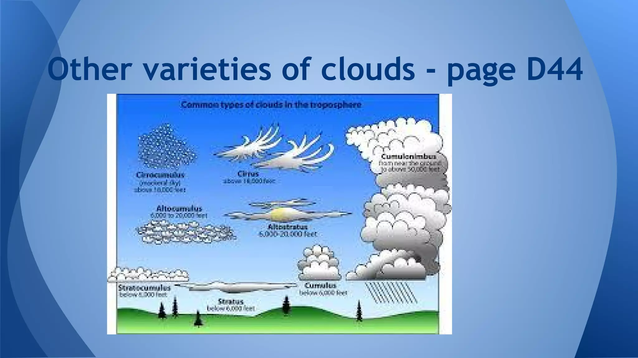 Types of Clouds | PDF