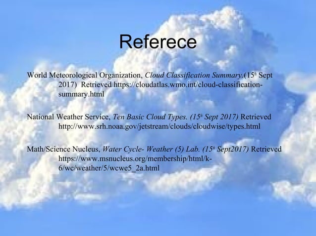 Types of clouds | PPT | Cloud Computing | Internet