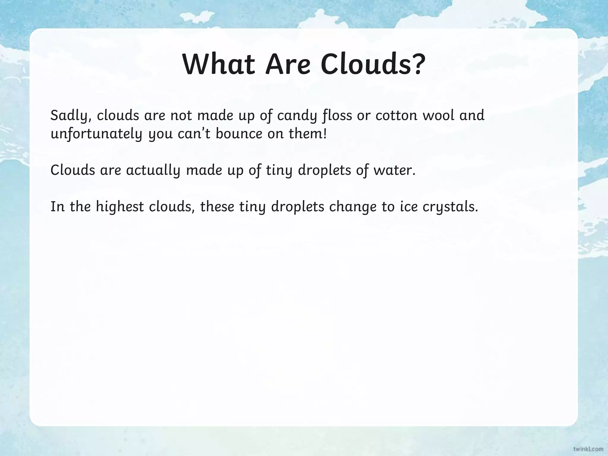 Types of clouds | PPT