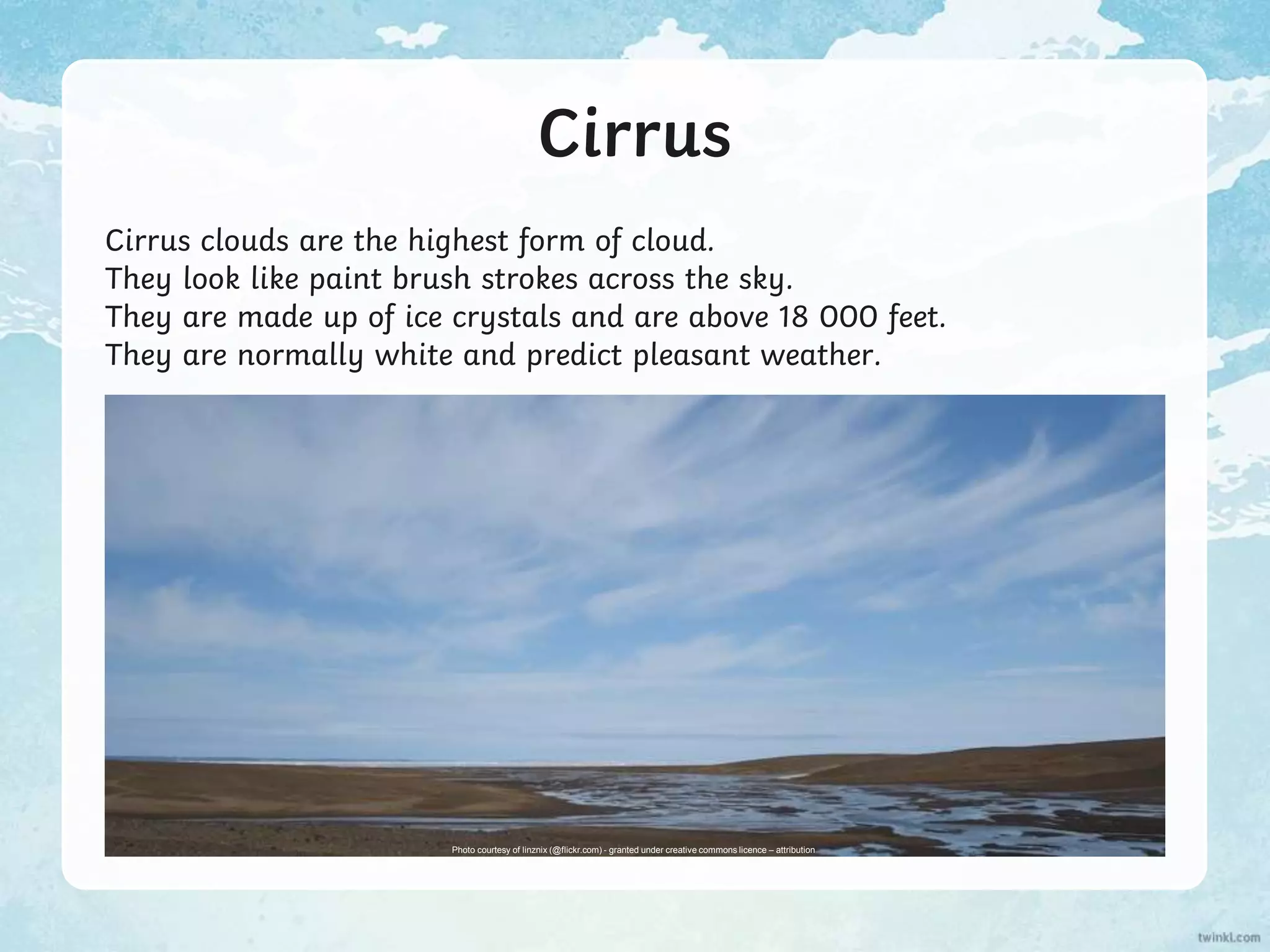 Types of clouds | PPT