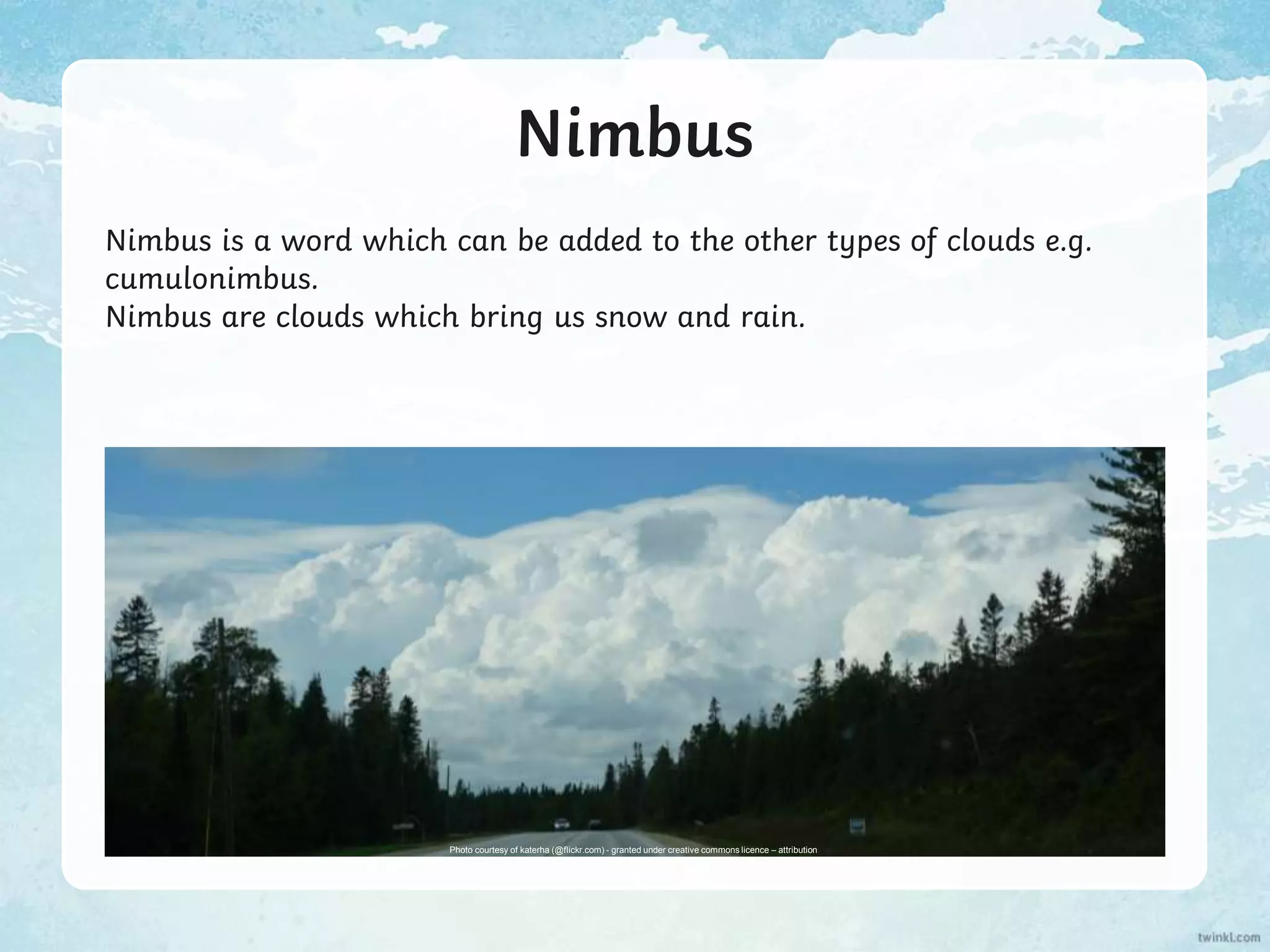 Types of clouds | PPT