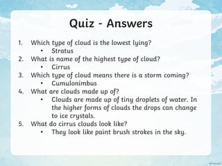 Types of clouds | PPT