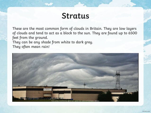 Types of clouds | PPT