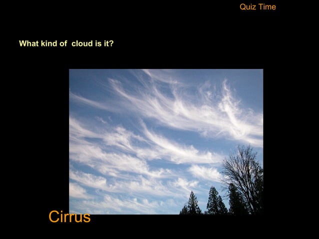 Types of clouds (notes&quiz) | PPT
