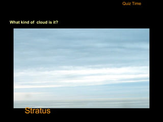 Types of clouds (notes&quiz) | PPT