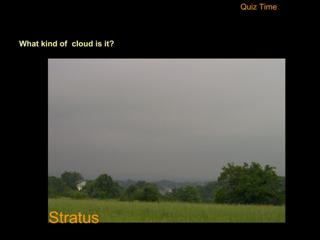 Types of clouds (notes&quiz) | PPT