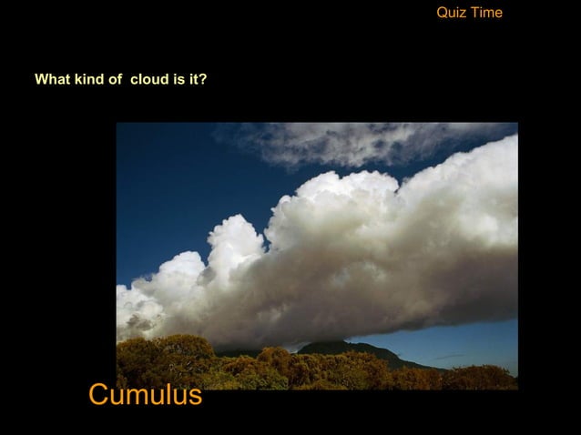 Types of clouds (notes&quiz) | PPT