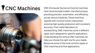 Types of CNC Machines You Need to Know.pdf