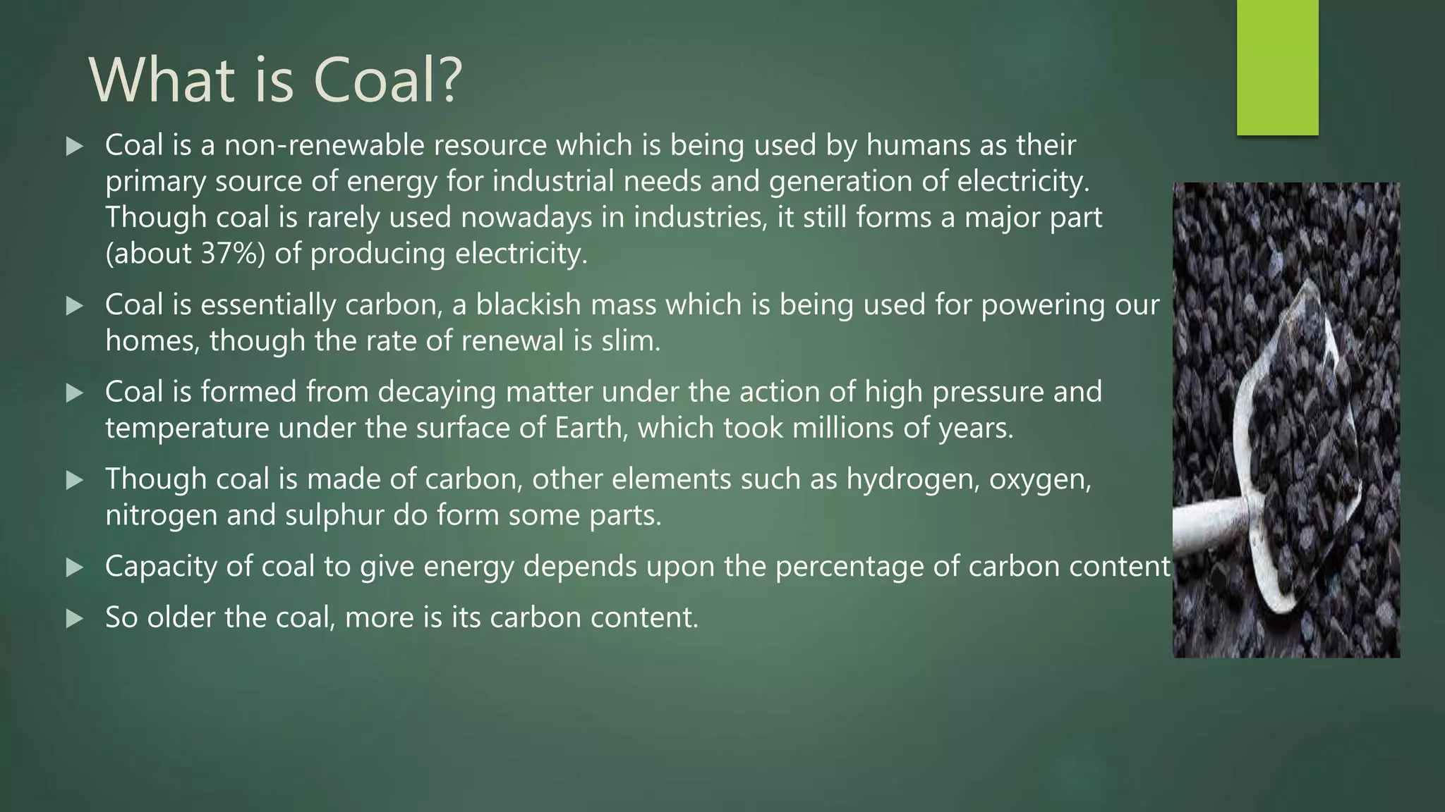 Coal & Its Types | PPTX