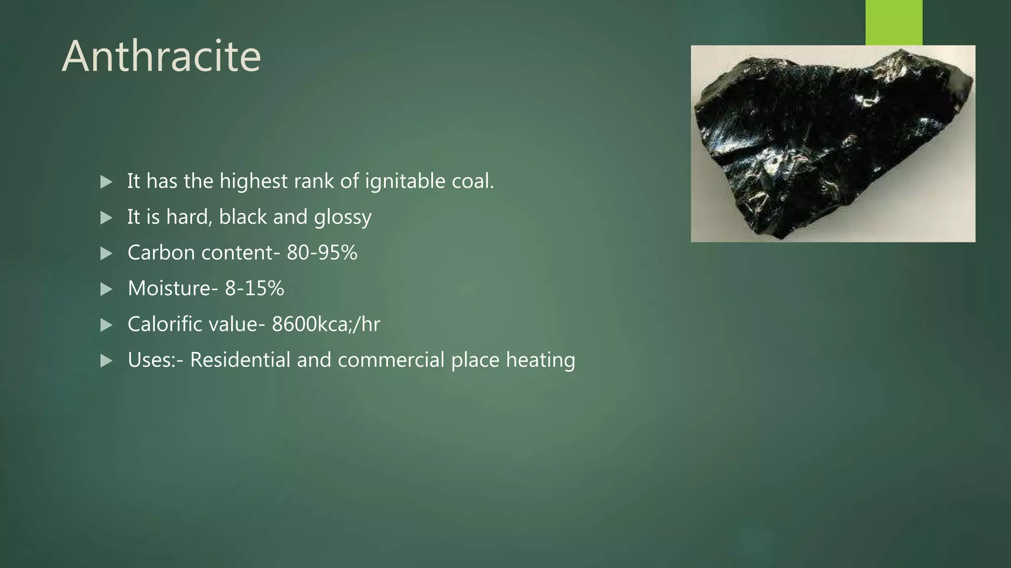Coal & Its Types | PPTX