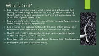 Coal & Its Types | PPTX