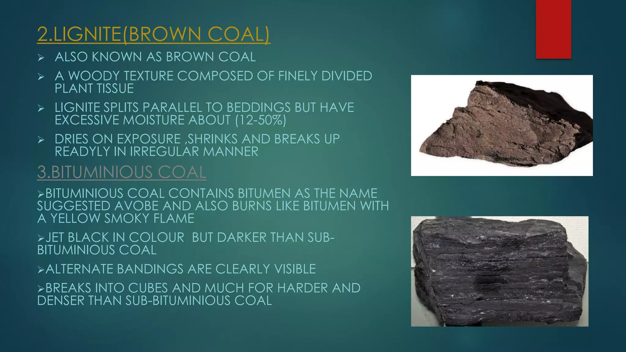 Types of coal | PDF | Geology | Science