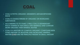 Types of coal | PDF | Geology | Science