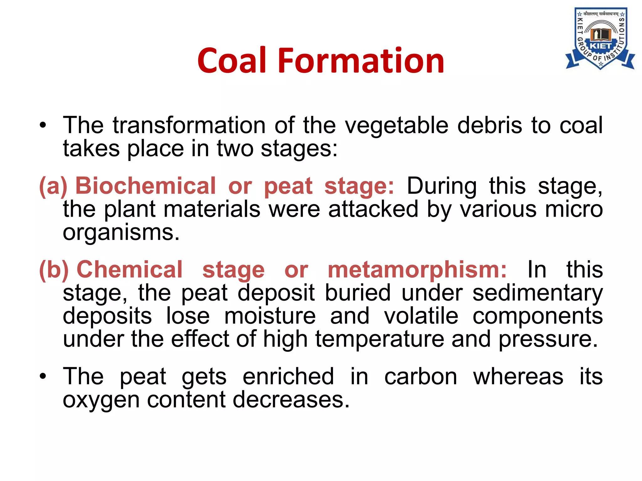 Types of coal, ranking of coal and their properties.pptx