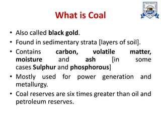 Types of coal, ranking of coal and their properties.pptx