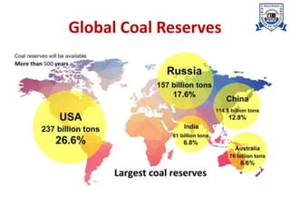 Types of coal, ranking of coal and their properties.pptx