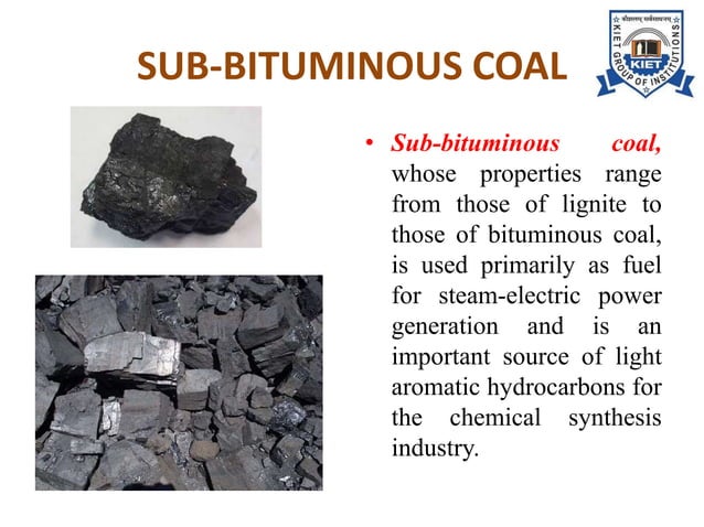 Types of coal, ranking of coal and their properties.pptx
