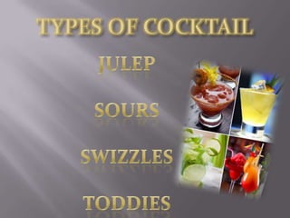 Types of cocktails | PPTX