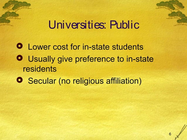 Types of colleges and universities | PPT | College Planning | College ...