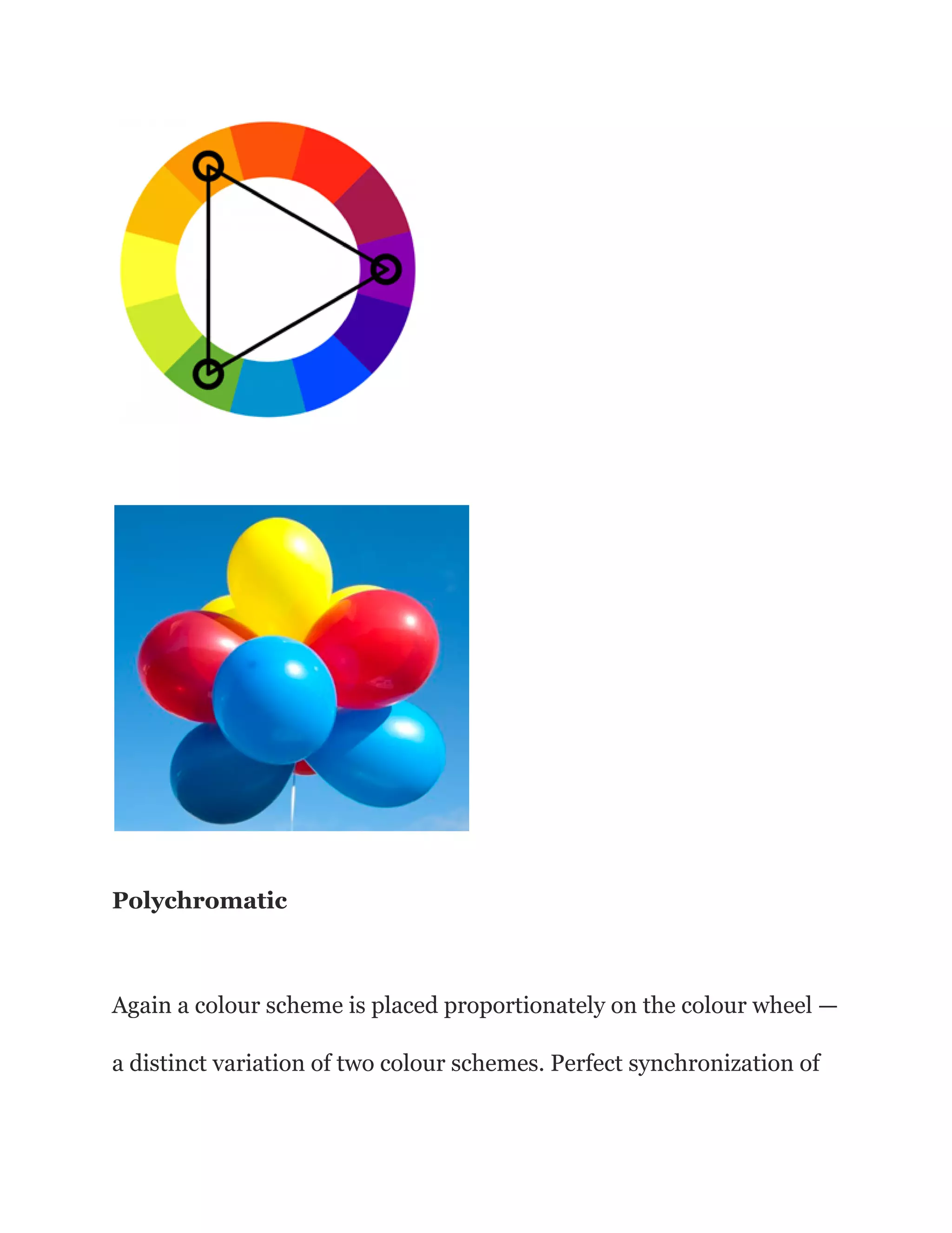 Types of Colour Schemes | PDF