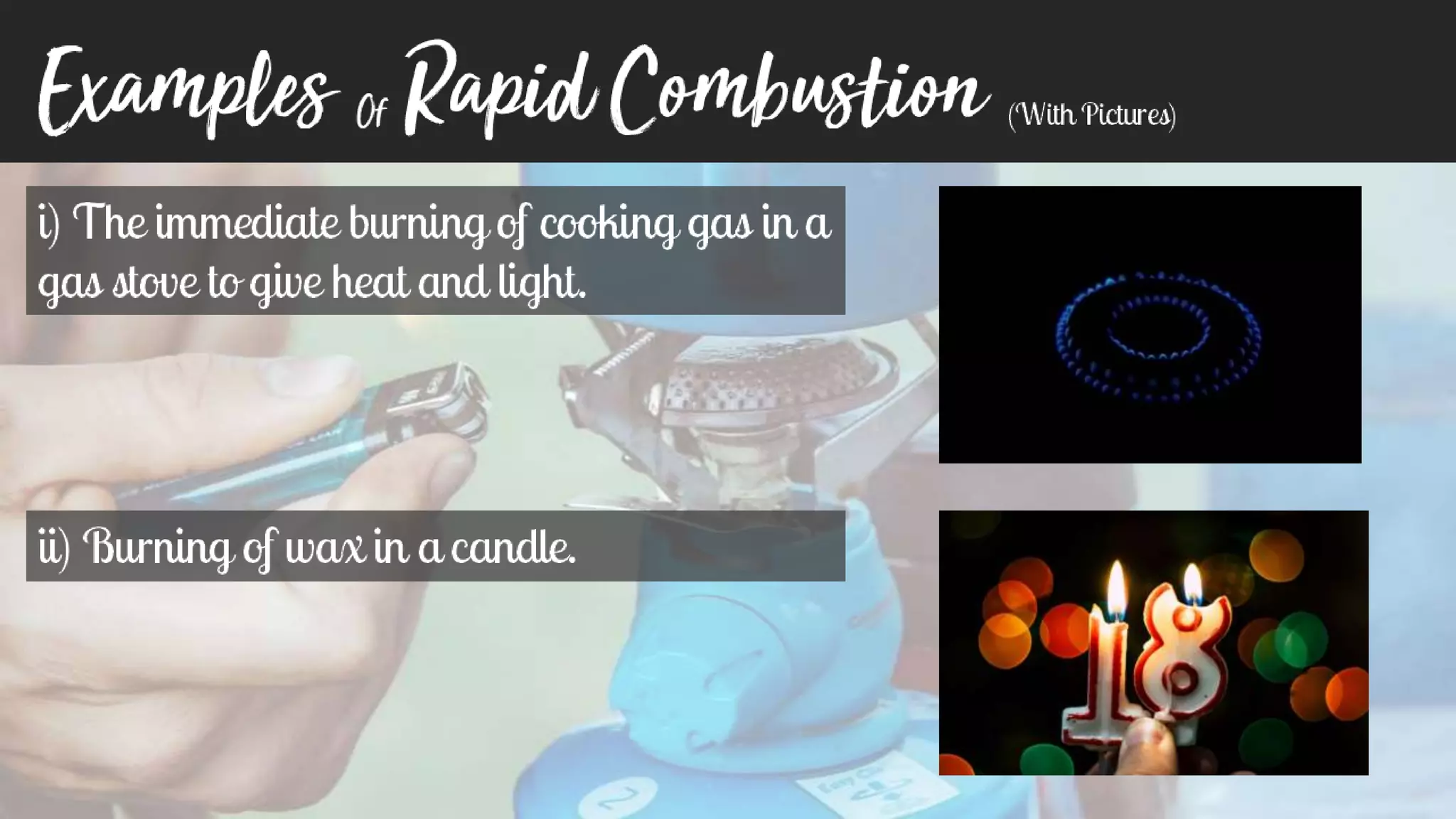 Types of Combustion - Chemistry Presentation | PPT