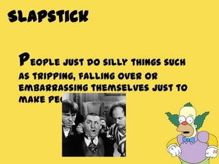 Types of comedy | PPSX