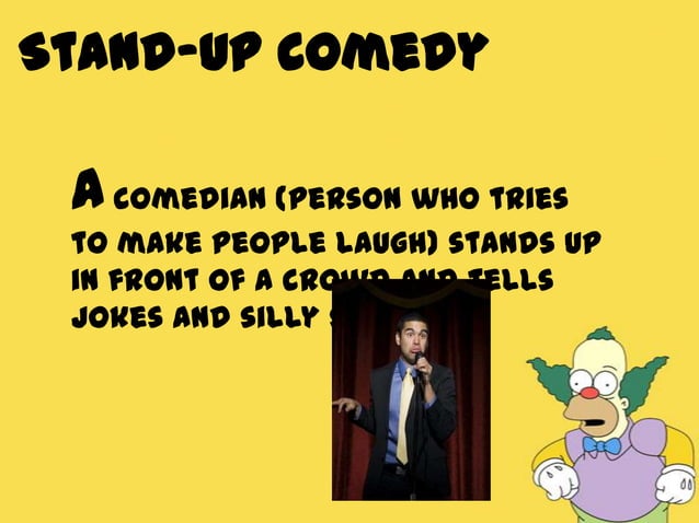 Types of comedy | PPSX