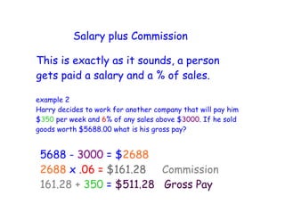 Types Of Commission | PDF