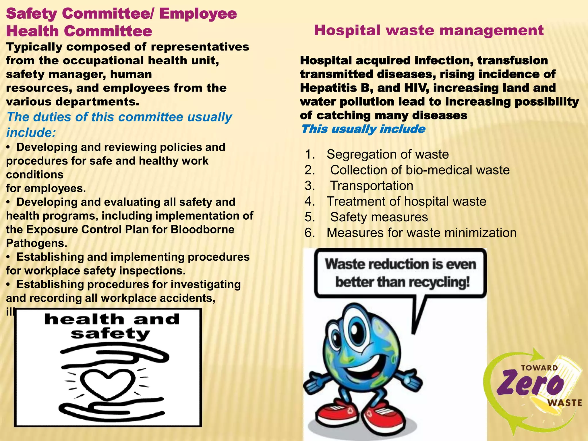 Types of committees in a hospital by Dr.Mahboob Khan Phd | PPTX