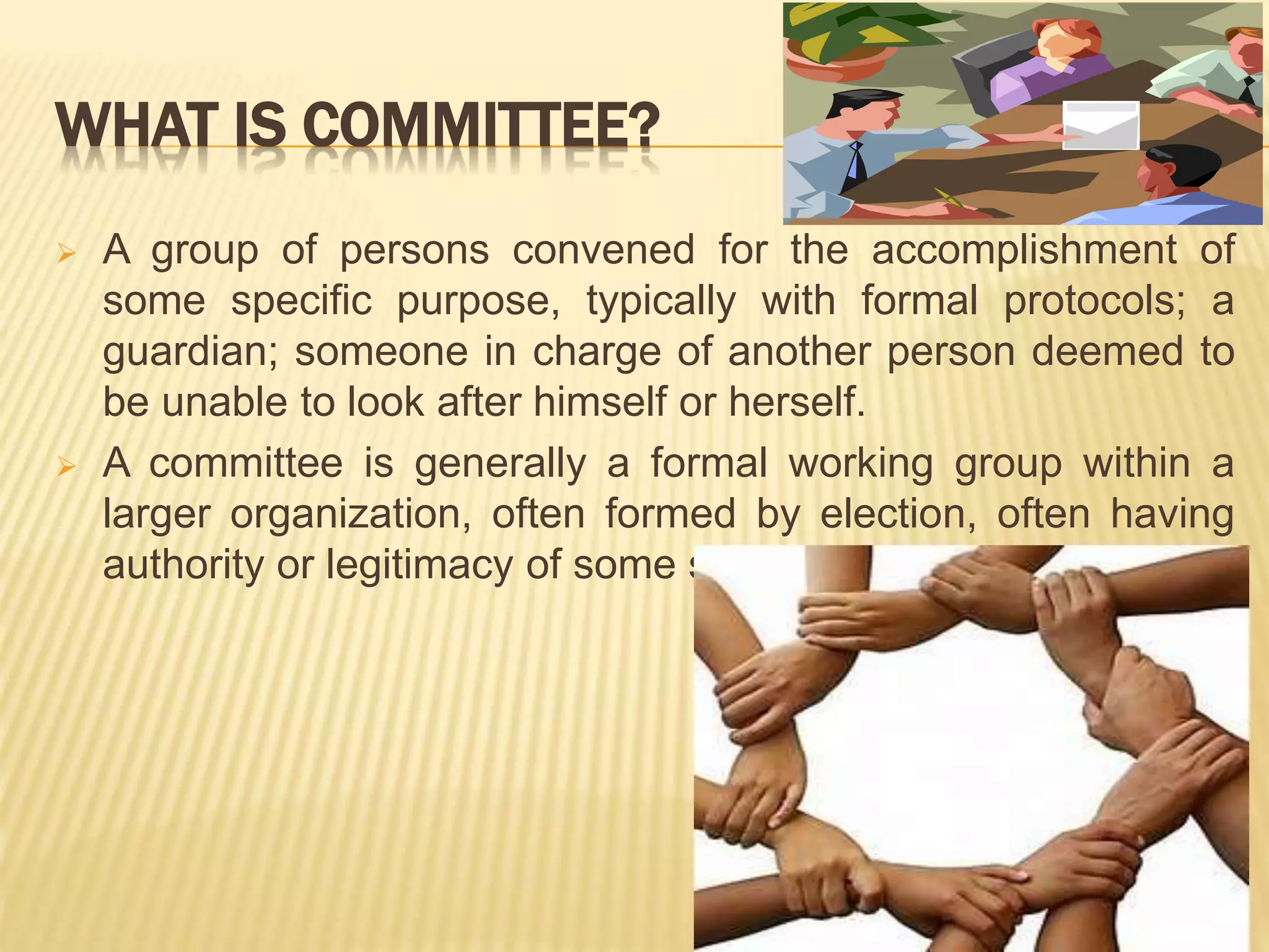 Types of committees in a hospital by Dr.Mahboob Khan Phd | PPTX