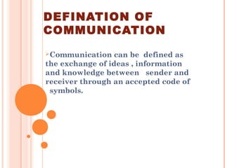 Types of communication | PPT