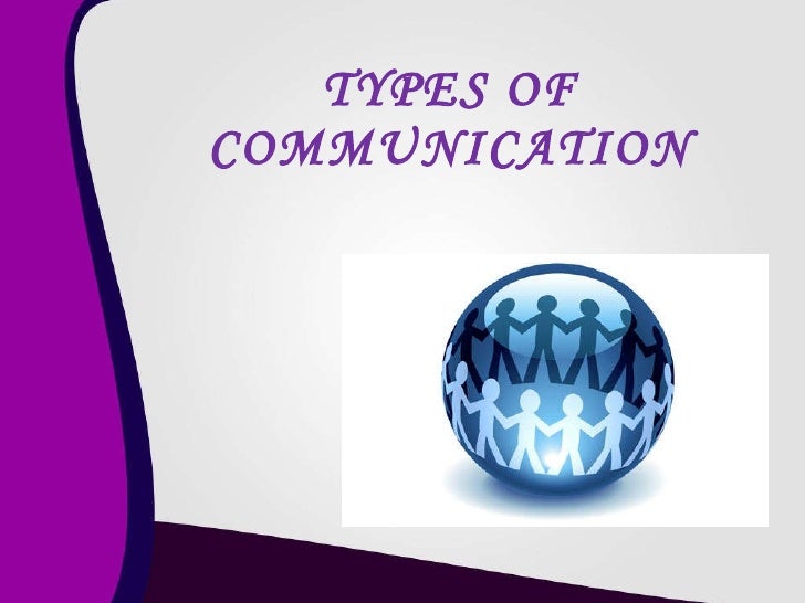 Types Of Communication